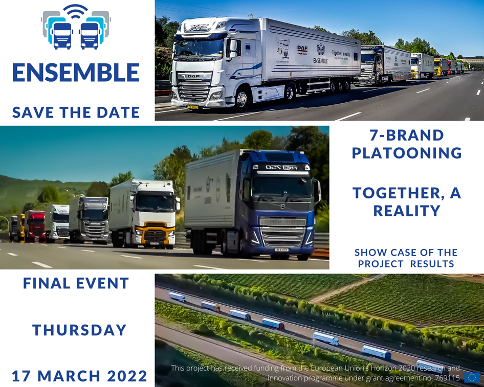 ENSEMBLE project - Final event in March 2022 - CCAM