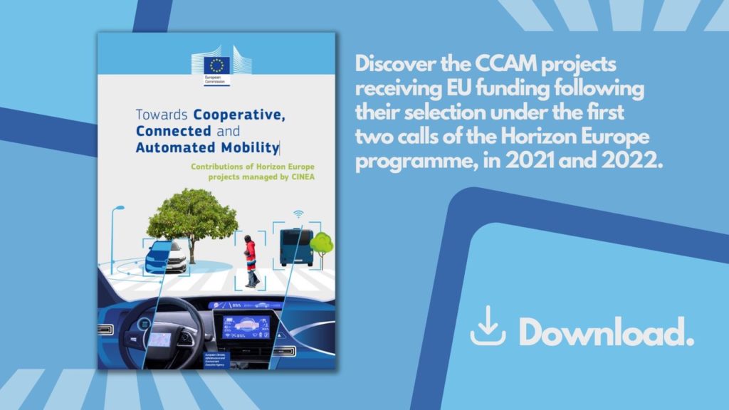CINEA Brochure: Towards Cooperative, Connected and Automated Mobility - CCAM