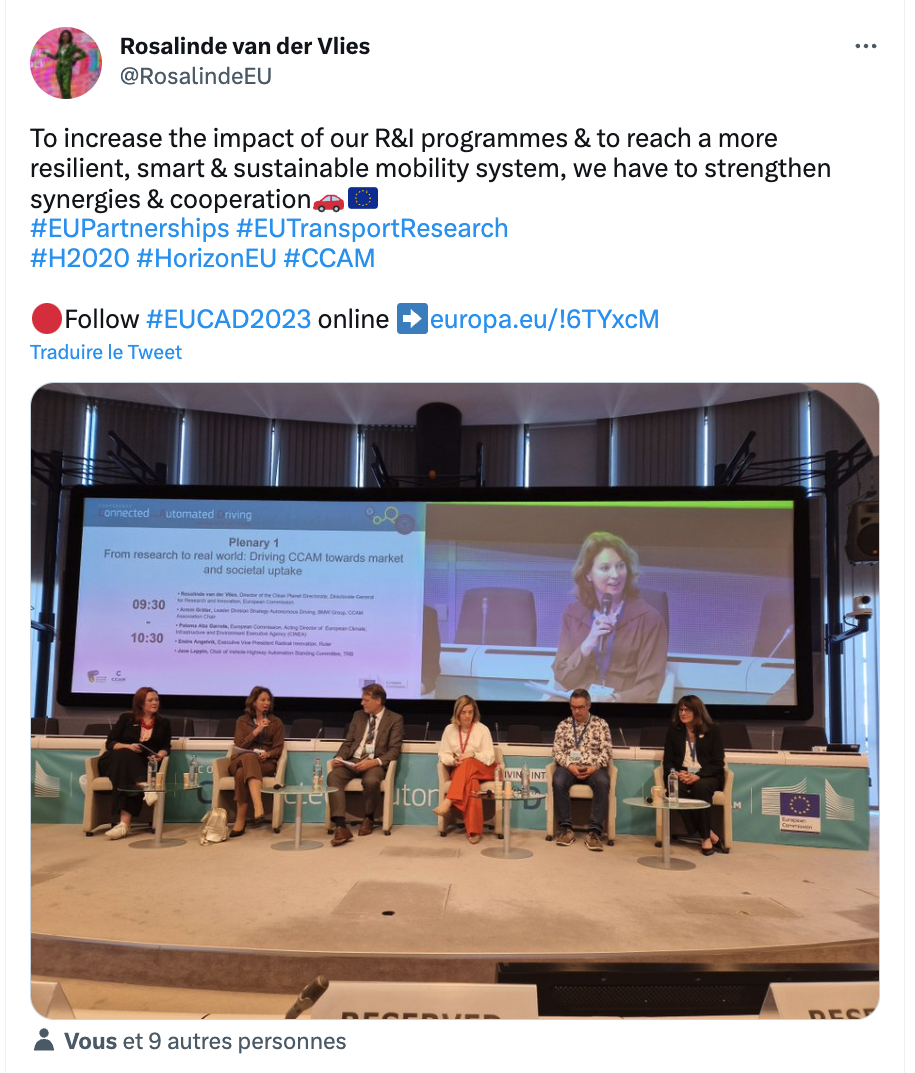 #EUCAD2023 – The Present and Future of Connected and Automated Mobility (CCAM) Technology ...