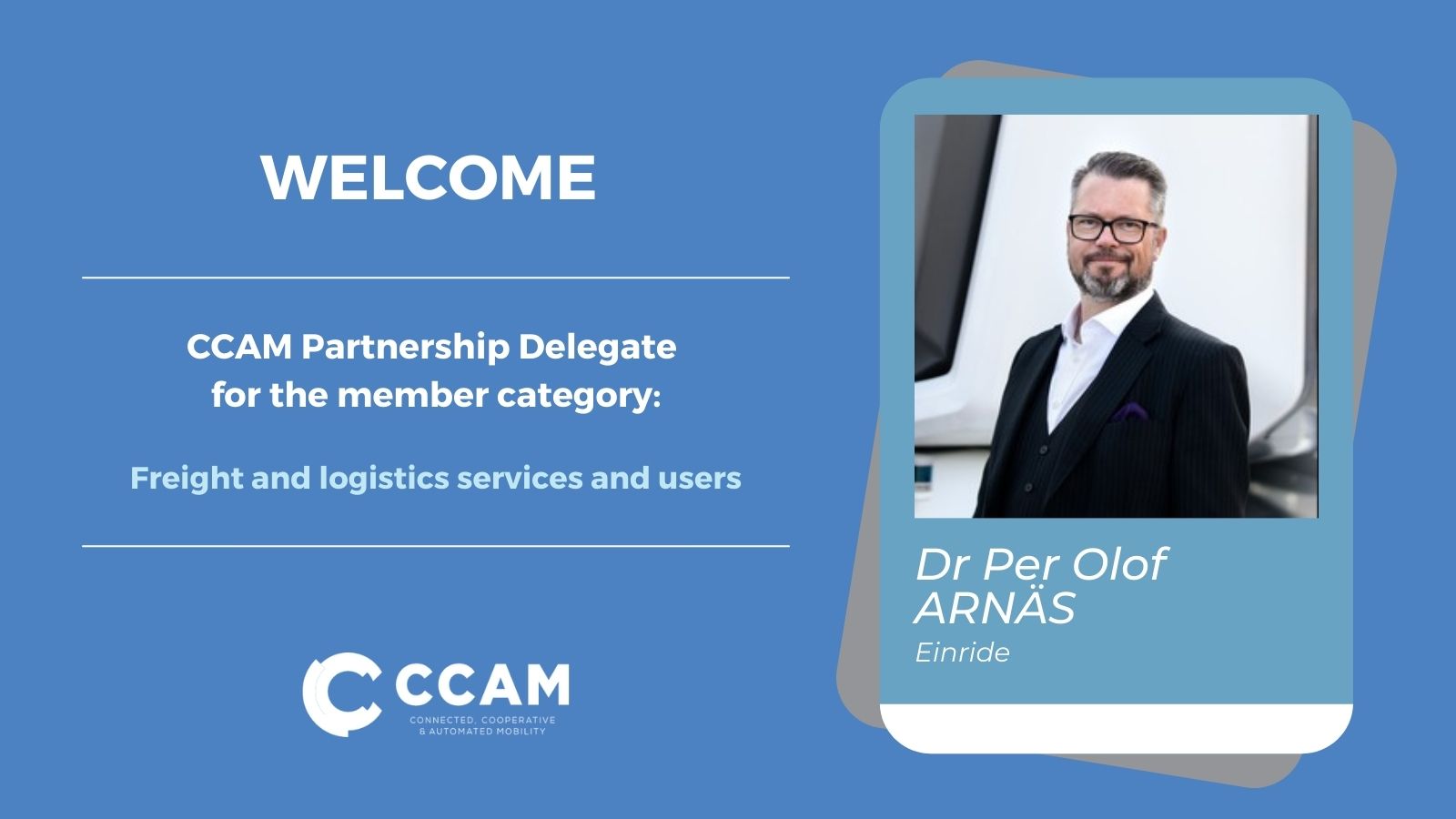 CCAM Partnership welcomes new members - Connected Automated Driving