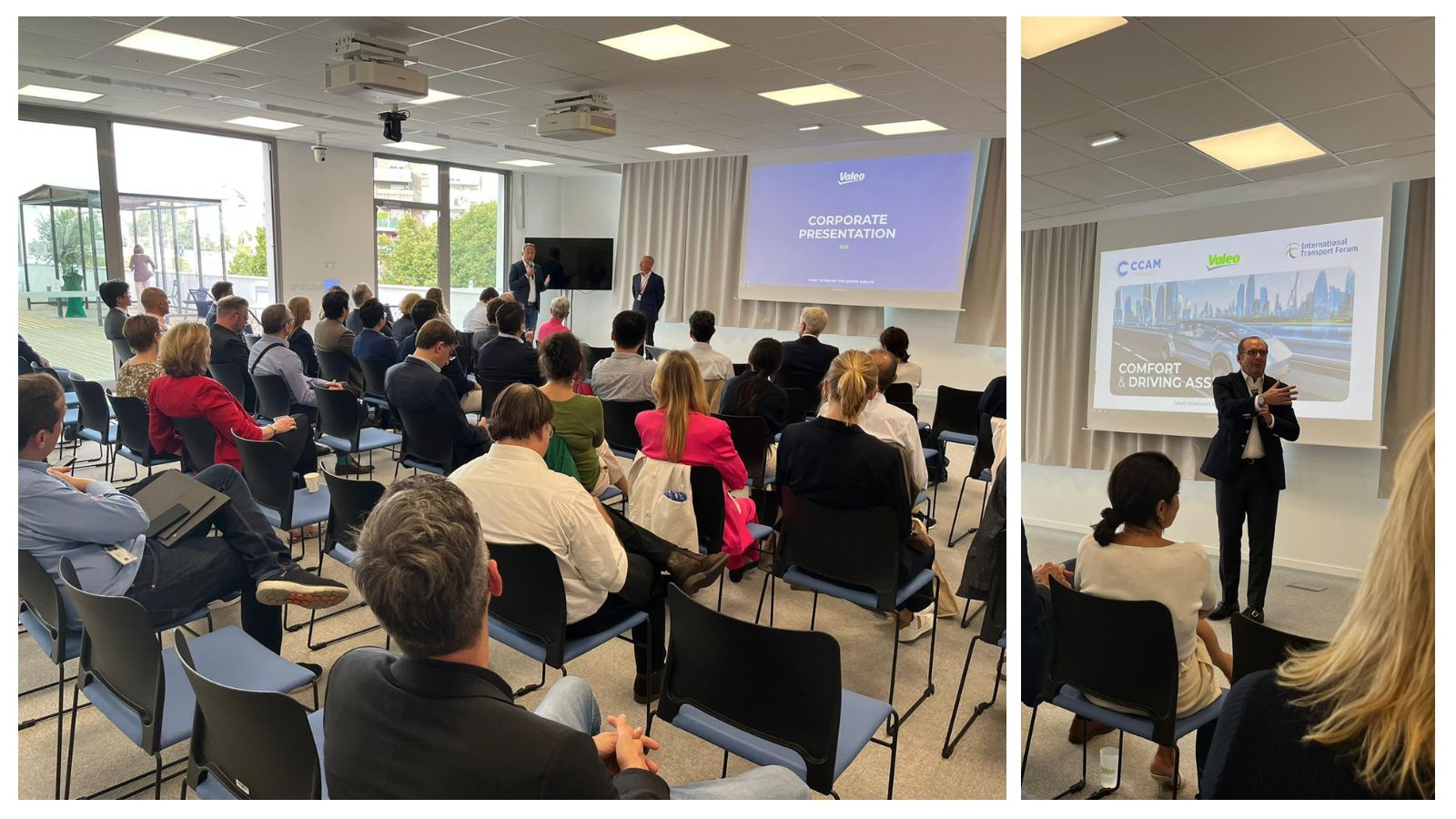 Ccam Partnership Delegation On Board In Paris Connected Automated Driving