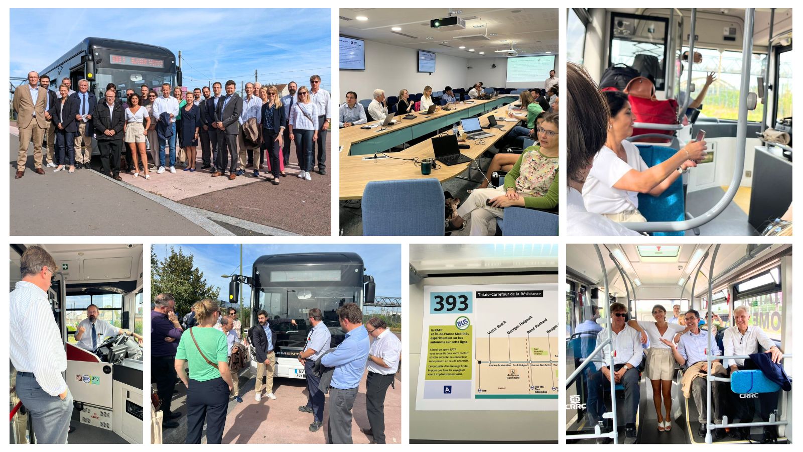 Ccam Partnership Delegation On Board In Paris Connected Automated Driving