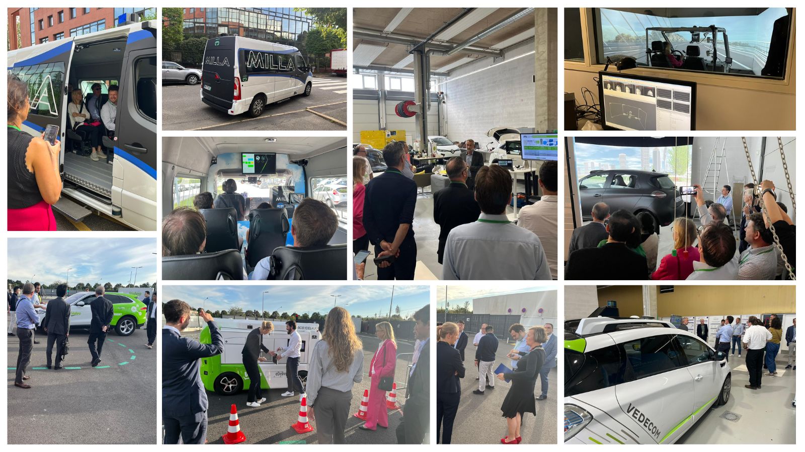 CCAM Partnership Delegation on-board in Paris - Connected Automated Driving