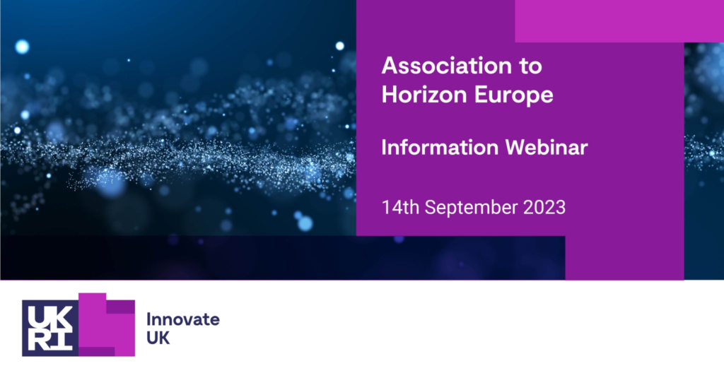 UK's Association to Horizon Europe - Information Webinar - CCAM