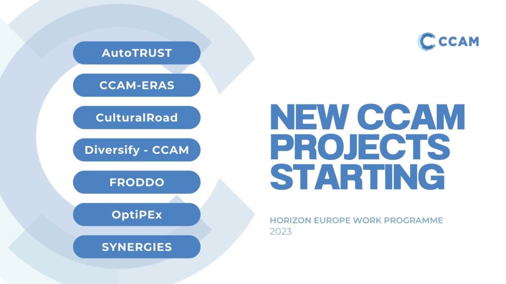 7 newly started CCAM projects - CCAM